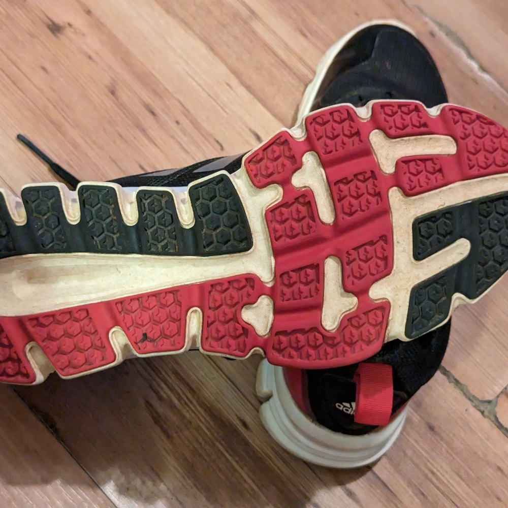 Adidas Speed Trainer 5 Athletic Shoes Black Red Silve… - Gem